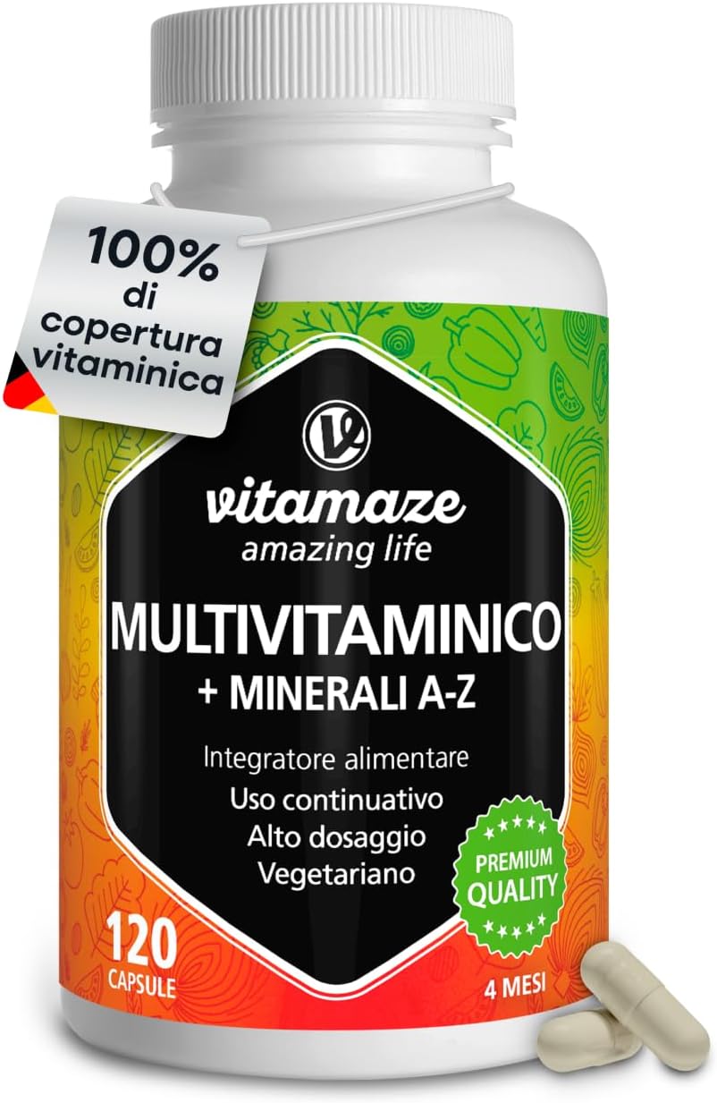 Vitamaze® High Dosage Multivitamin Capsules, 23 Effective - Natura Pharma